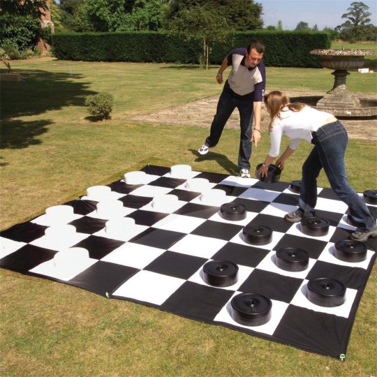 Giant Checkers - Party Perfect Rentals