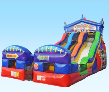 19' Carnival Slide (Wet or Dry) - Party Perfect Rentals
